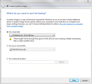 How to Use the Backup and Restore Wizard in Windows 7 - Nerds On Site